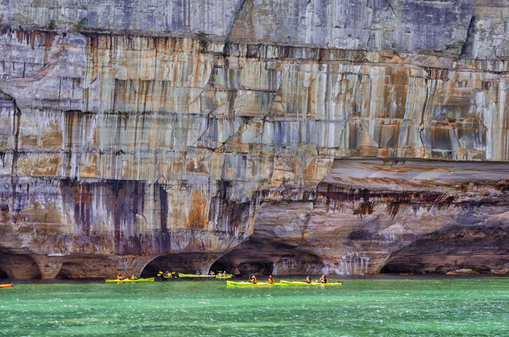 Kayaking-Pictured-Rocks-Upper-Peninsula-Michigan | mediaBrew Communications